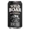 WILD BOAR BOURBON 15% CAN 375ML - Liquormart